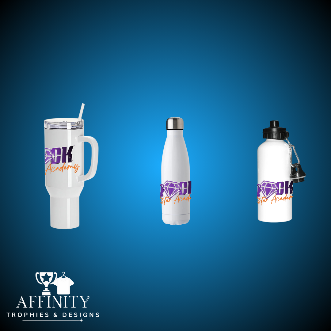 Solid Rock Allstar Academy Drinkware – Affinity Trophies & Designs